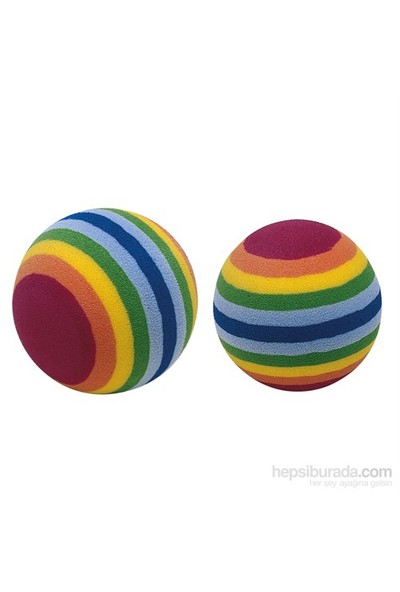 Ferplast Pa 5404 Rainbow Ball (X2) Köpek Oyuncağı