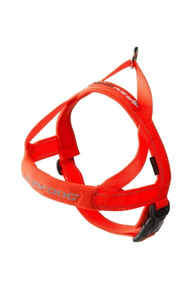 Ezydog Quick Fit Parlak Portakal Göğüs Tasması Xs