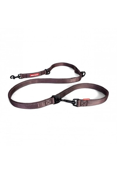 Ezydog Vario 6 Lite Çok Yönlü Gezdirme Kayışı Çikolata (208 Cm)