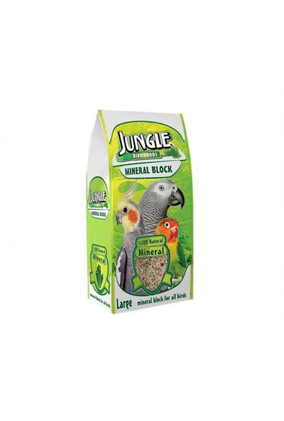 Jungle Mineral Kuş Blok Büyük