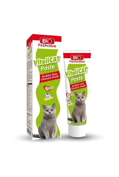 Biopetactive Vitalicat Paste (Kediler İçin Vitamin Paste) 100Ml Biopetactive Vitalicat Paste (Kediler İçin Vitamin Paste) 100Ml