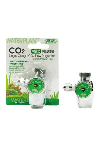 Ista Co2 Regulator Tek Sayaçlı (İğneli) Ista Co2 Regulator Tek Sayaçlı (İğneli)