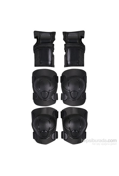 Busso Bs 601 Çocuk Koruyucu Set 3'lü Siyah