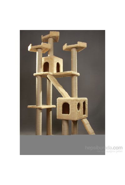 Miss Tuna Tırmalama Ve Oyun Standı Kırmızı 200 cm