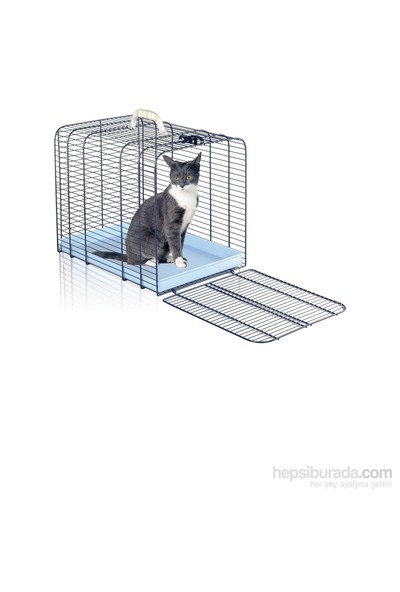 Imac Trasporto Gatto 2 Kedi Tel Kafes 43*30*35
