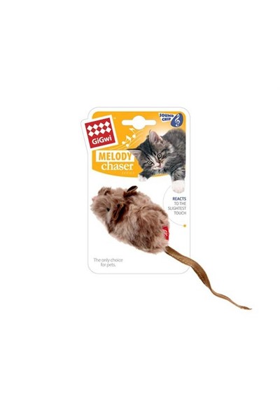 Gigwi Fare Ses Kontrollü Kedi Oyuncağı Gigwi Fare Ses Kontrollü Kedi Oyuncağı