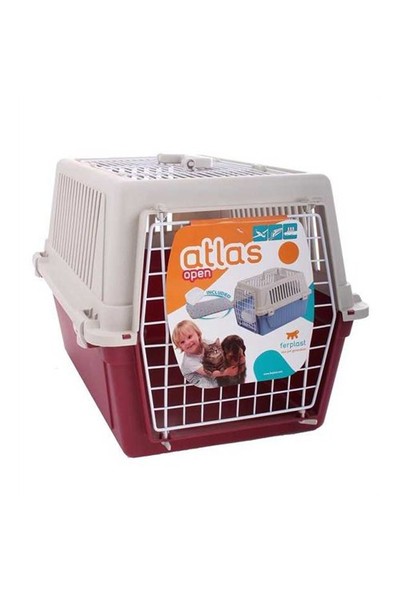 Ferplast Atlas 30 Üst Açık Köpek Taşıma Kabı Ferplast Atlas 30 Üst Açık Köpek Taşıma Kabı