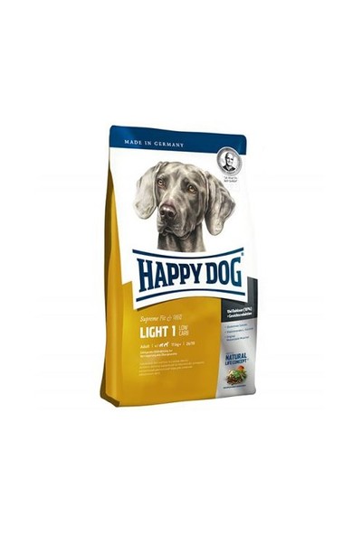 Happy Dog Fit&Well Light 1 Low Carb Diyet Köpek Maması 4 Kg Happy Dog Fit&Well Light 1 Low Carb Diyet Köpek Maması 4 Kg