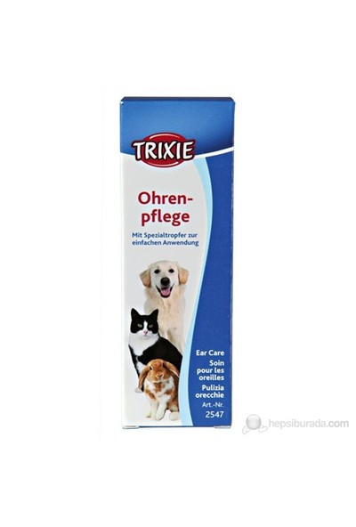 Trixie Kedi, Köpek ve Tavşanlar İçin Kulak Bakım Damlası 50ml