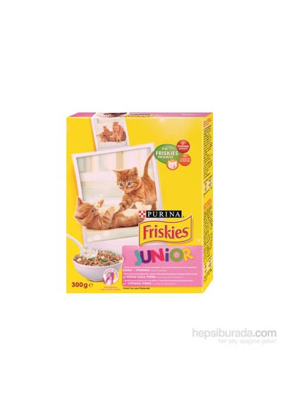 Friskies Tavuklu Sütlü Ve Sebzeli Yavru Kedi Maması 300Gr Friskies Tavuklu Sütlü Ve Sebzeli Yavru Kedi Maması 300Gr
