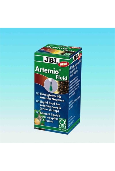 Jbl Artemio Fluid Sıvı Artemia Büyütme Yemi 50Ml