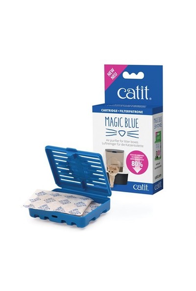Catit Magic Blue Tuvalet Kabı Koku Giderici