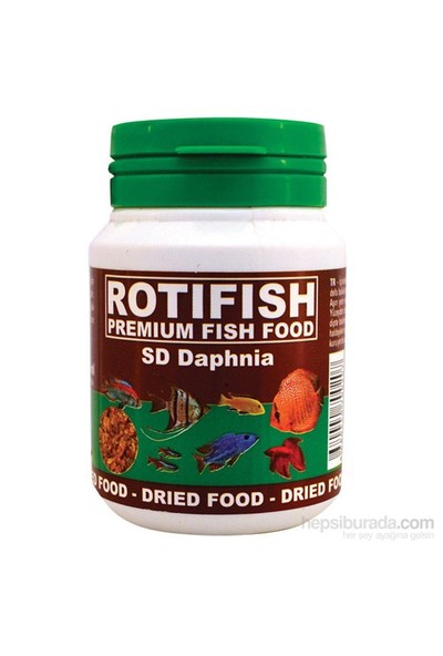 Rotifish Sd Daphnia 100Ml (20Gr.) Kurutulmuş Su Piresi Rotifish Sd Daphnia 100Ml (20Gr.) Kurutulmuş Su Piresi