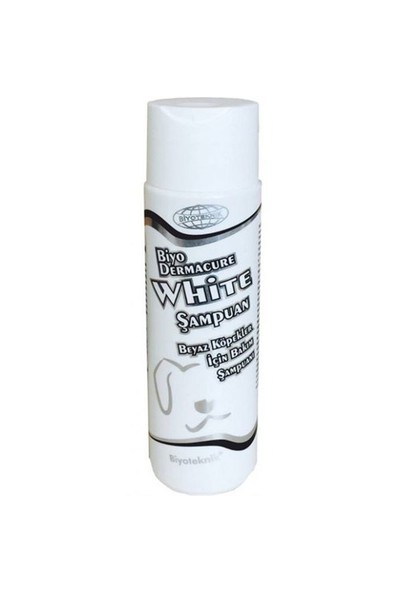 Biyoteknik Biyo Dermacure White Beyaz Köpekler İçin Şampuan 250 ml Biyoteknik Biyo Dermacure White Beyaz Köpekler İçin Şampuan 250 ml