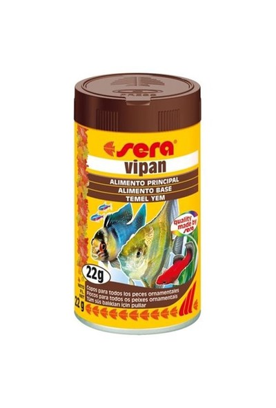 Sera Vipan Temel Pul Yem 100 Ml 22 Gram
