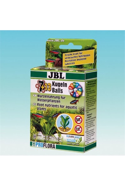 Jbl Kugeln 7+13 Bitki Zemin Gübresi 20 Adet