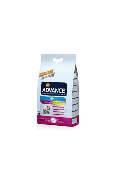 Advance Tavuklu Ve Pirinçli Küçük Irk Yaşlı Köpek Maması 3 Kg Advance Tavuklu Ve Pirinçli Küçük Irk Yaşlı Köpek Maması 3 Kg