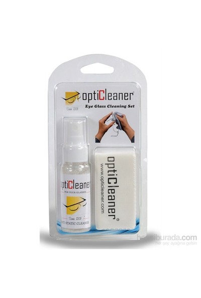 Opticleaner 30 Cc Gözlük Camı Temizleme Seti