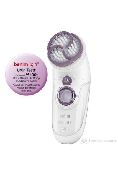 Braun Silk-épil 7 SkinSpa Sonic Peeling Cihazı