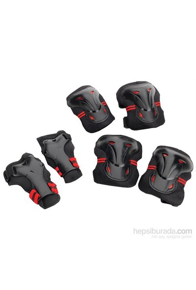 Hattrick Ps 20 Koruyucu Set Siyah/Kırmızı Hattrick Ps 20 Koruyucu Set Siyah/Kırmızı