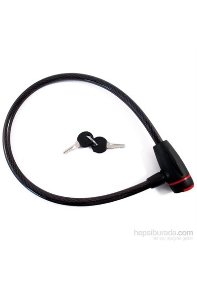 Meenler 65 Cm Anahtarlı Çelik Bisiklet Kilidi Meenler 65 Cm Anahtarlı Çelik Bisiklet Kilidi