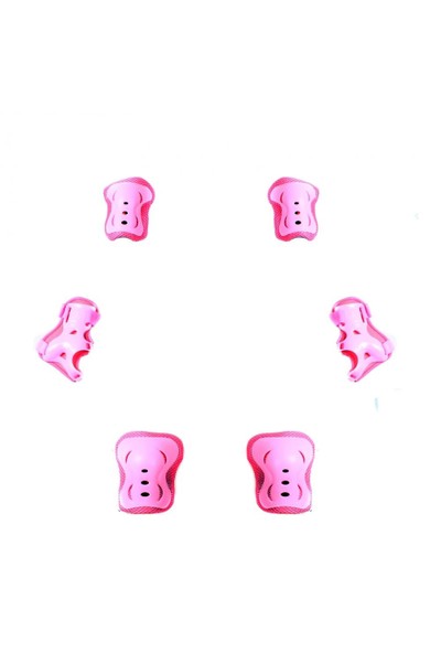 Xbyc 961 Bsklt Dirseklik Dizlik Bileklik 6'Lü Set Lüx Pembe Xbyc 961 Bsklt Dirseklik Dizlik Bileklik 6'Lü Set Lüx Pembe