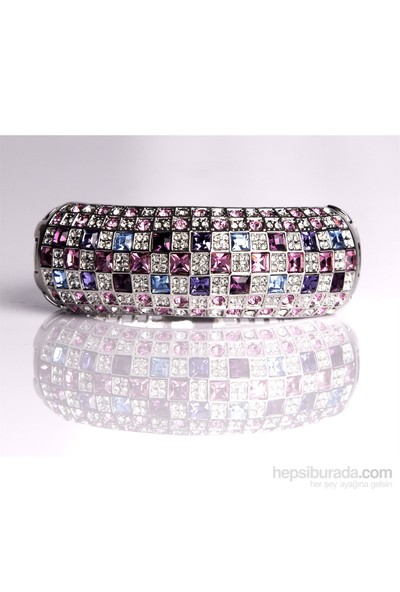 Betico Fashion Gümüş Ella Kelepçe Bileklik