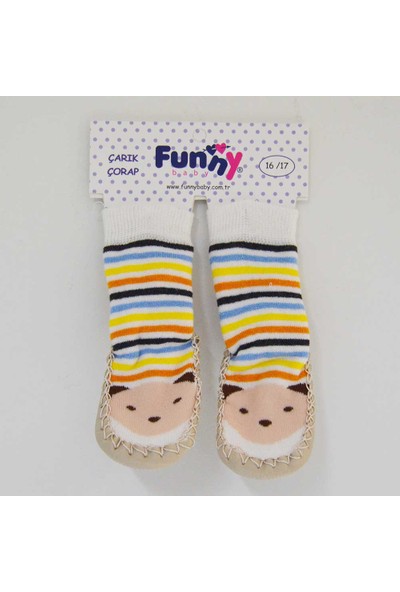 Funny 2516 Bebek Çarık Çorap Funny 2516 Bebek Çarık Çorap