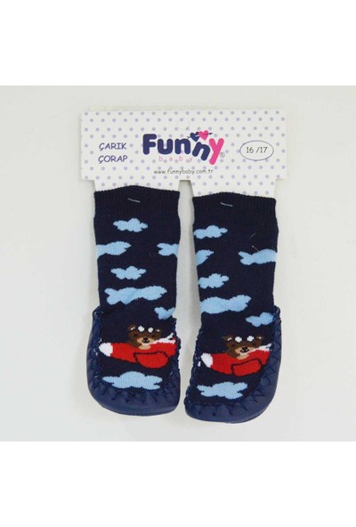 Funny 2516 Bebek Çarık Çorap Funny 2516 Bebek Çarık Çorap