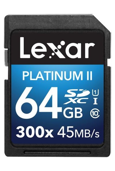 Lexar 64GB 300X Premium II SDXC Hafıza Kartı Class10 U1 45MB/sn (LSD64GBBEU300) Lexar 64GB 300X Premium II SDXC Hafıza Kartı Class10 U1 45MB/sn (LSD64GBBEU300)