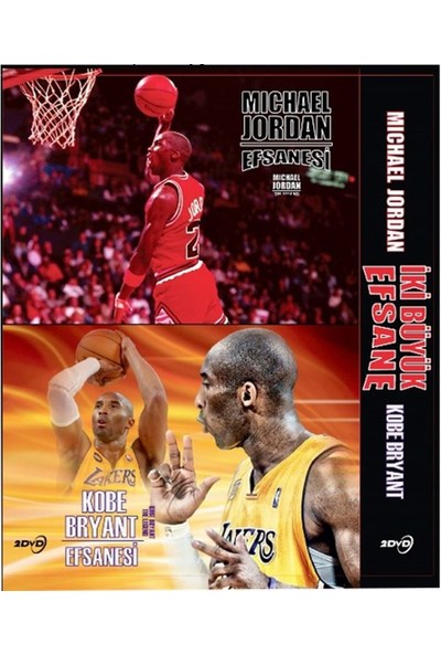 İki Büyük Efsane (Michael Jordan Efsanesi / Kobe Bryant Efsanesi) 2DVD İki Büyük Efsane (Michael Jordan Efsanesi / Kobe Bryant Efsanesi) 2DVD