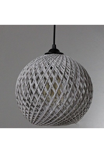 Balle Small Gri Sarkıt Top Avize