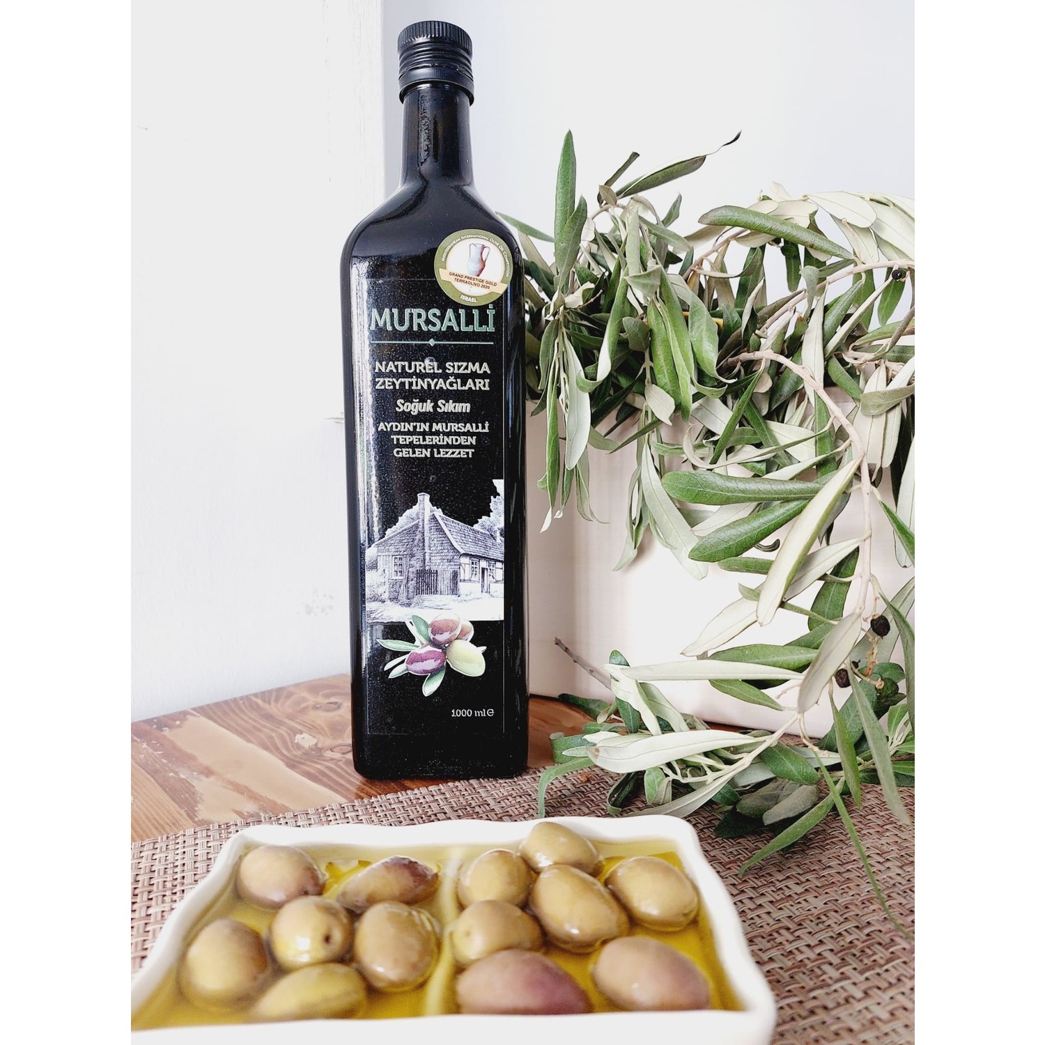 Mursalli Naturel Sızma Soğuk Sıkım Zeytinyağı 1 Lt Fiyatı