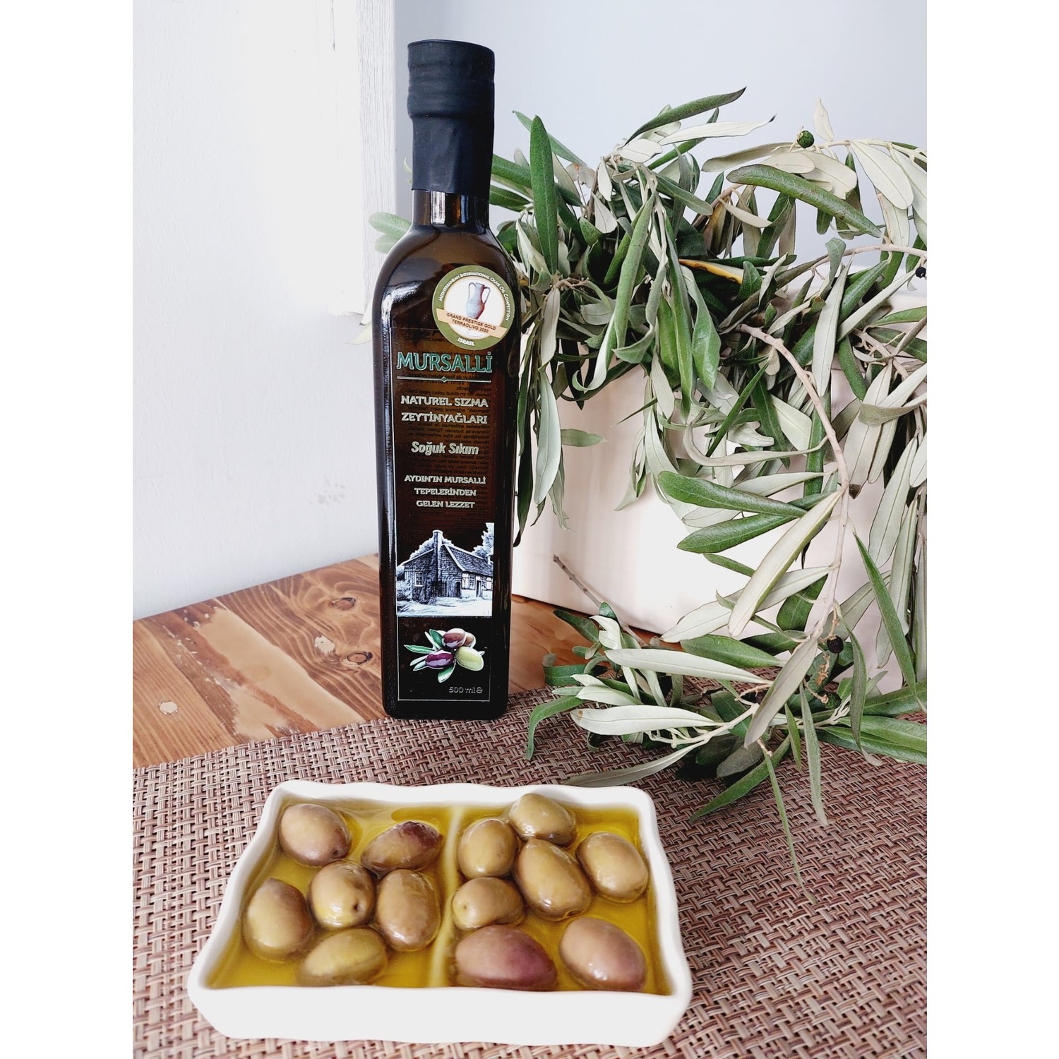 Mursalli Naturel Sızma Soğuk Sıkım Zeytinyağı 500 ml Fiyatı