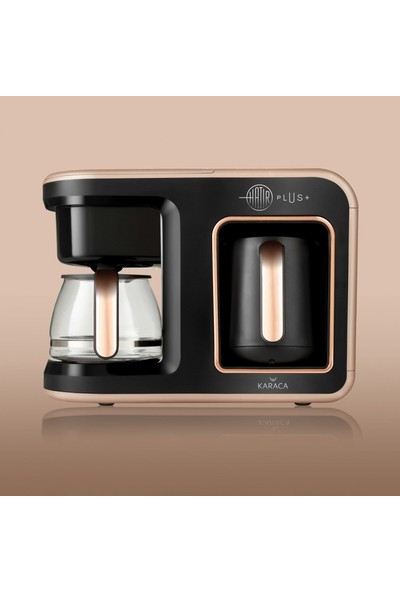Karaca Hatır Plus 2 in 1 Kahve Makinesi Rosie Brown