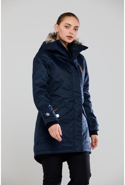 2AS Falez Kadın Mont Lacivert