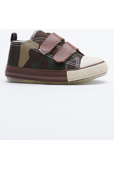 Tonny Black Çocuk Spor Ayakkabı Işıklı Cırtlı TB997