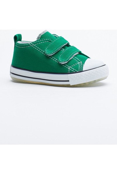 Tonny Black Çocuk Spor Ayakkabı Işıklı Cırtlı TB997