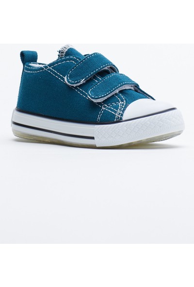 Tonny Black Çocuk Spor Ayakkabı Işıklı Cırtlı TB997