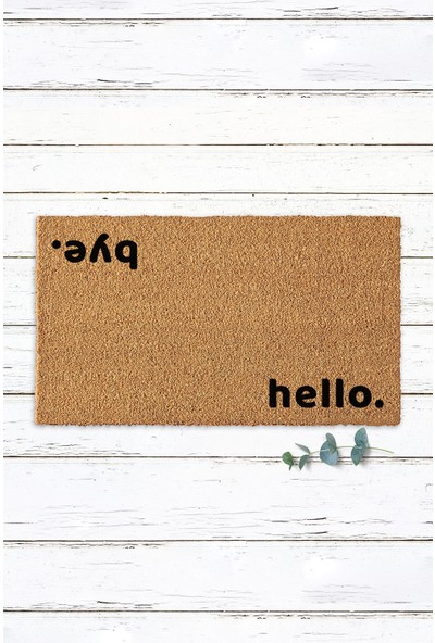 Paspas Yap Hello Bye Kapı Paspası