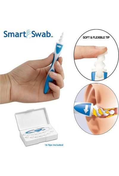 Smart Swab Kulak Temizleyici - Smart Swab - Akıllı Kulak Temizleyici Smart Swab Kulak Temizleyici - Smart Swab - Akıllı Kulak Temizleyici
