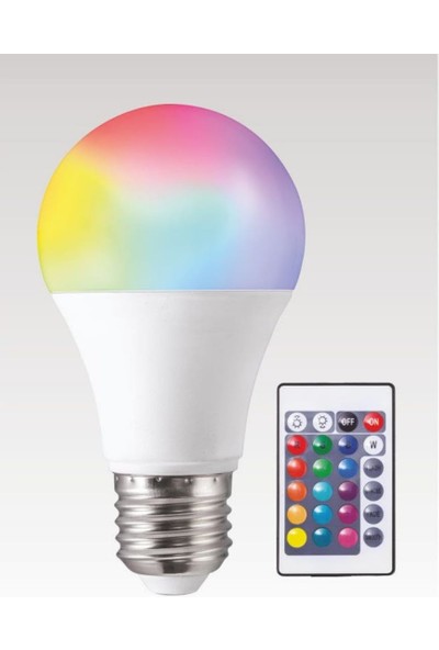 Noas 9 W Rgb Uzaktan Kumandalı Ampul