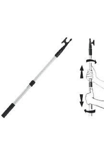 Teleskopik Gönder Kancası Siyah Easterner 90 - 1.95 cm