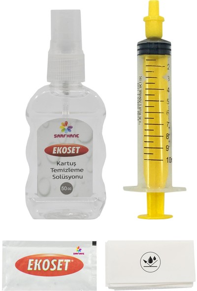 Ekoset Ink Tank 115 315 415 GT5810 GT5820 Yazıcı Uyumlu Kartuş Bakım Seti Ekoset Ink Tank 115 315 415 GT5810 GT5820 Yazıcı Uyumlu Kartuş Bakım Seti