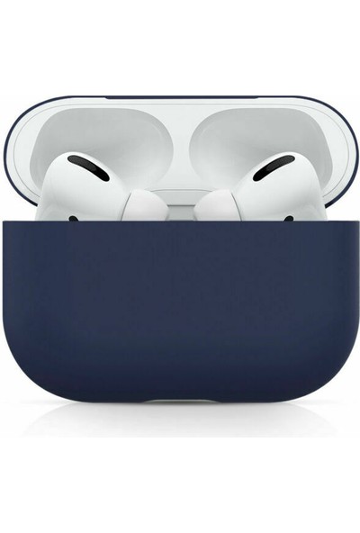 Apple AirPods Pro Ince Slim Silikon Kılıf 360 Koruma Apple AirPods Pro Ince Slim Silikon Kılıf 360 Koruma