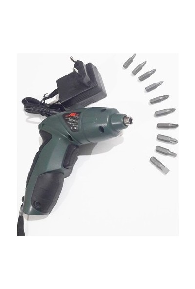 Kl HDA10-2 3.6VOLT /1,3AH Li-Ion Şarjlı Tornavida