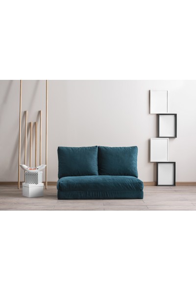 Pafu Taida Ikili Sırtı 5 Kademeli Katlanır Yataklı Uzanma Koltuğu - Petrol Pafu Taida Ikili Sırtı 5 Kademeli Katlanır Yataklı Uzanma Koltuğu - Petrol