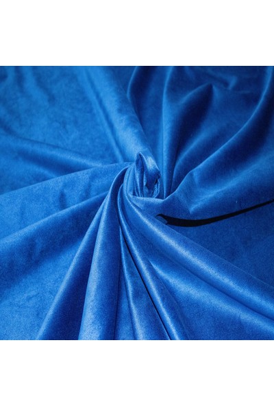 Velvet Mat Lüks Kadife Döşemelik Kumaş- Parlament Mavisi Velvet Mat Lüks Kadife Döşemelik Kumaş- Parlament Mavisi