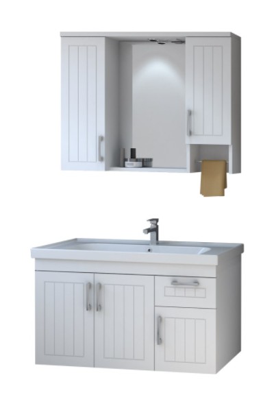 Denko Lotus 100 cm Banyo Dolabı