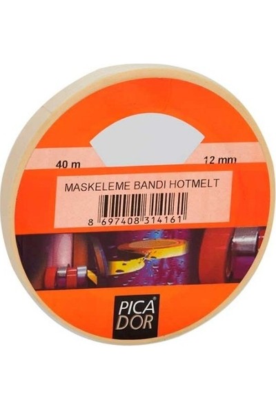Picador Maskeleme Bandı 12 mm x 40 mt